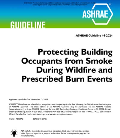 ASHRAE Guideline 44-2024 - Protecting Building Occupants from Smoke ...