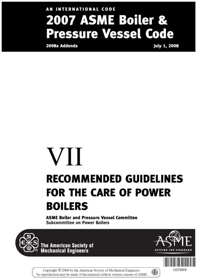 BPVC-VII-2007 Addn A-2008 - 2007 BPVC Section VII - Recommended ...