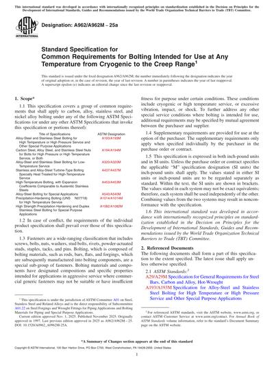 ASTM A962/A962M-25a - Standard Specification for Common Requirements ...