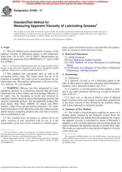 ASTM D1092-11 - Standard Test Method for Measuring Apparent Viscosity ...