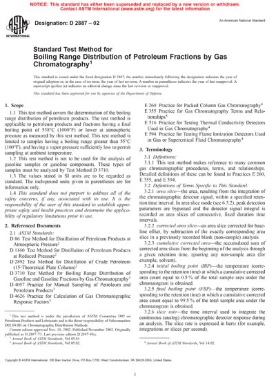 ASTM D2887-02 - Standard Test Method for Boiling Range Distribution of ...