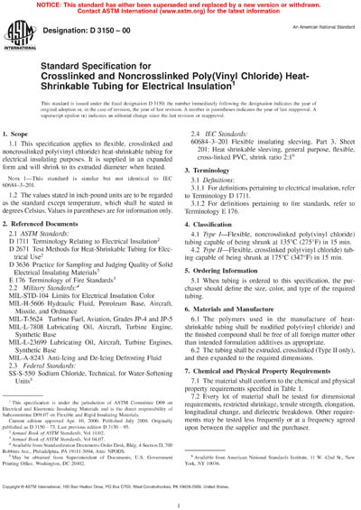 ASTM D3150-00 - Standard Specification for Crosslinked and ...