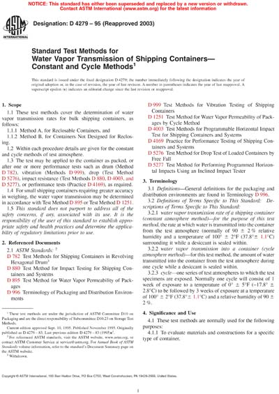 ASTM D4279-95(2003) - Standard Test Methods for Water Vapor ...
