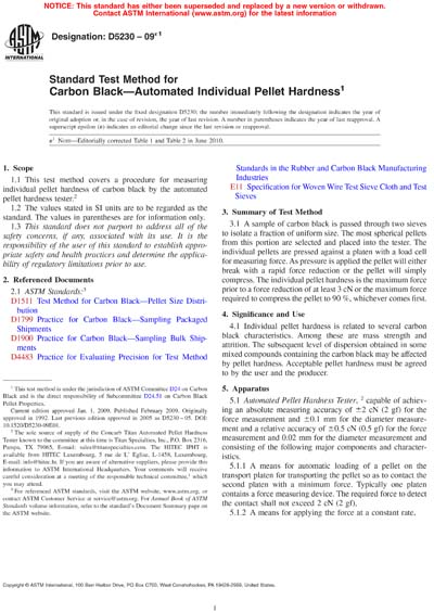 ASTM D5230-09e1 - Standard Test Method for Carbon Black—Automated ...
