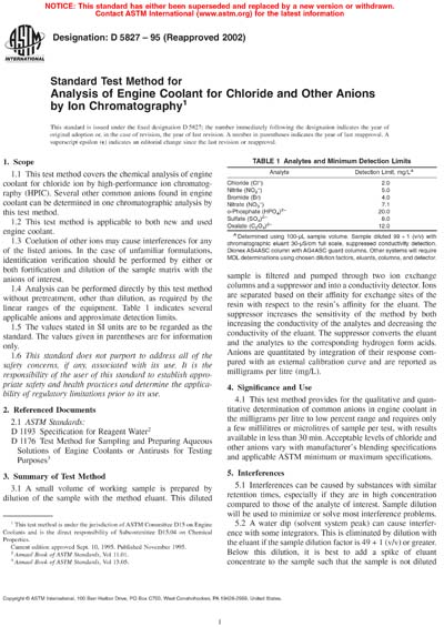 ASTM D5827-95(2002) - Standard Test Method for Analysis of Engine ...
