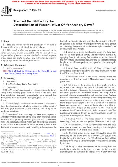 ASTM F1880-09 - Standard Test Method for the Determination of Percent ...