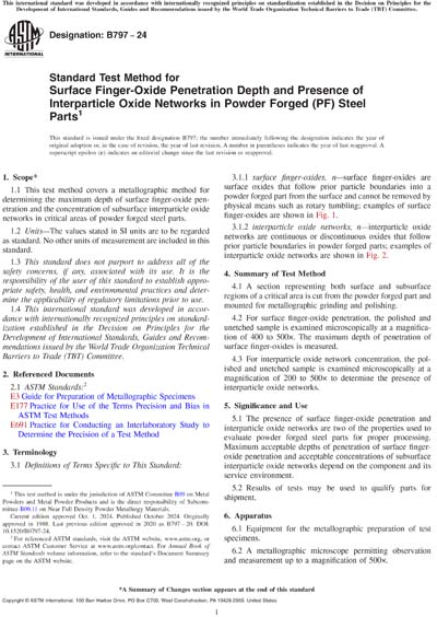 ASTM B797-24 - Standard Test Method for Surface Finger-Oxide ...