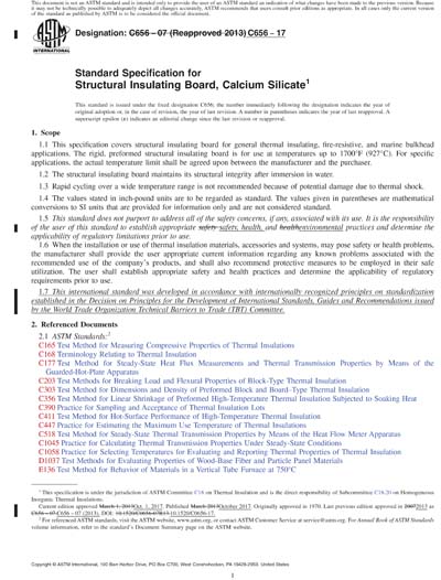 ASTM C656-17 Red - Standard Specification for Structural Insulating ...