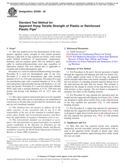 ASTM D2290-25 - Standard Test Method for Apparent Hoop Tensile Strength ...