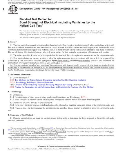 ASTM D2519-18 Red - Standard Test Method for Bond Strength of ...