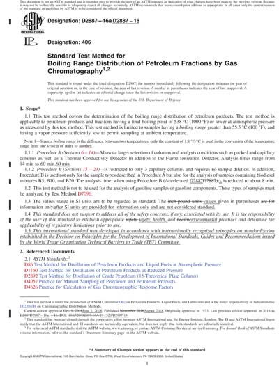 ASTM D2887-18 Red - Standard Test Method for Boiling Range Distribution ...