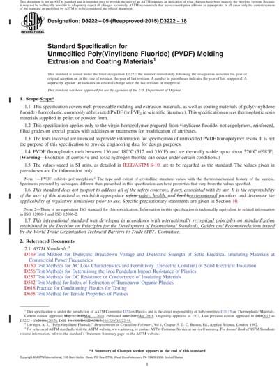 ASTM D3222-18 Red - Standard Specification for Unmodified Poly ...