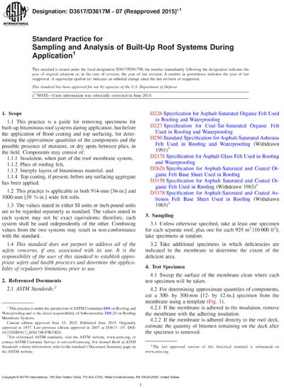 ASTM D3617/D3617M-07(2015)e1 - Standard Practice for Sampling and ...