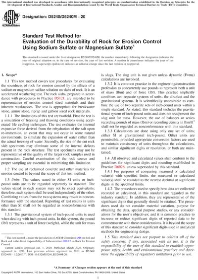 ASTM D5240/D5240M-20 - Standard Test Method for Evaluation of the ...