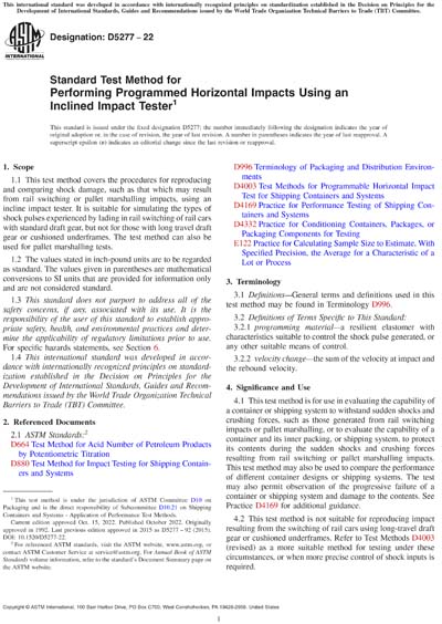 ASTM D5277-22 - Standard Test Method for Performing Programmed ...