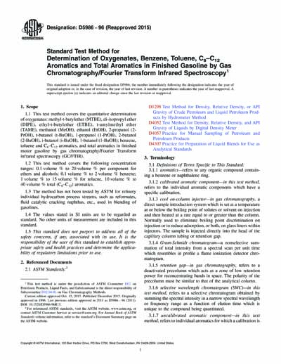 ASTM D5986-96(2015) - Standard Test Method for Determination of ...