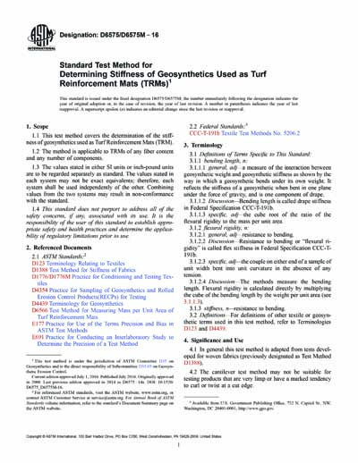 ASTM D6575/D6575M-16 - Standard Test Method for Determining Stiffness ...