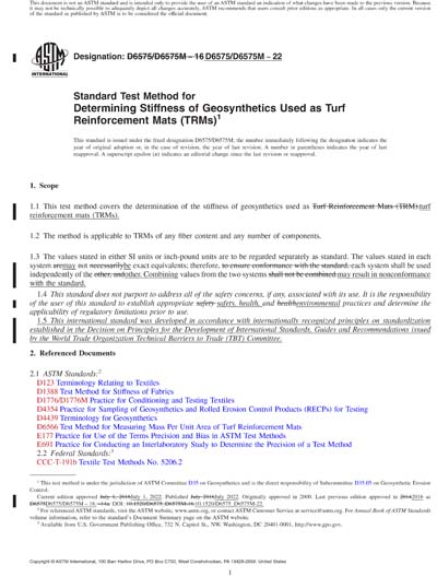 ASTM D6575/D6575M-22 Red - Standard Test Method for Determining ...