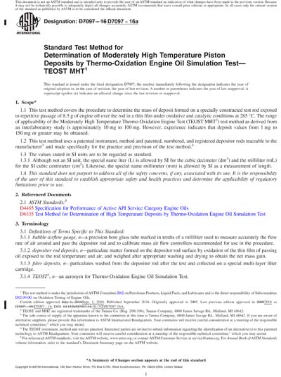 ASTM D7097-16a Red - Standard Test Method for Determination of ...