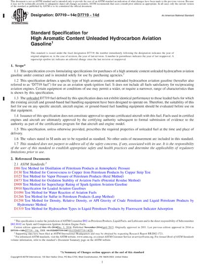 ASTM D7719-14d Red - Standard Specification for High Aromatic Content ...