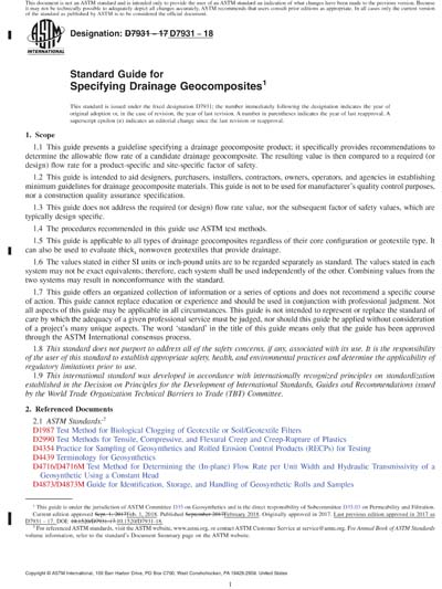 ASTM D7931-18 Red - Standard Guide for Specifying Drainage ...
