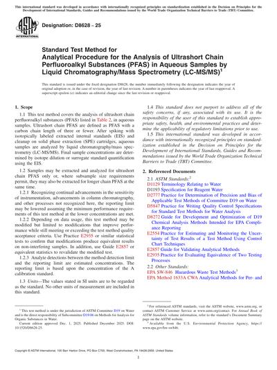 ASTM D8628-25 - Standard Test Method for Analytical Procedure for the ...