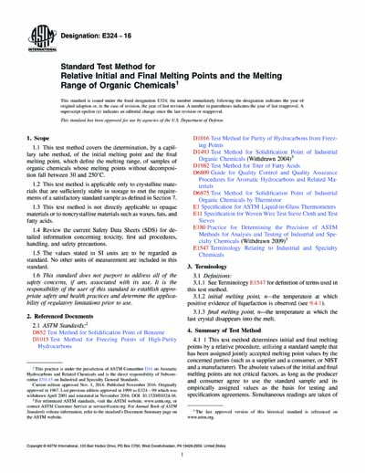 ASTM E324-16 - Standard Test Method for Relative Initial and Final ...
