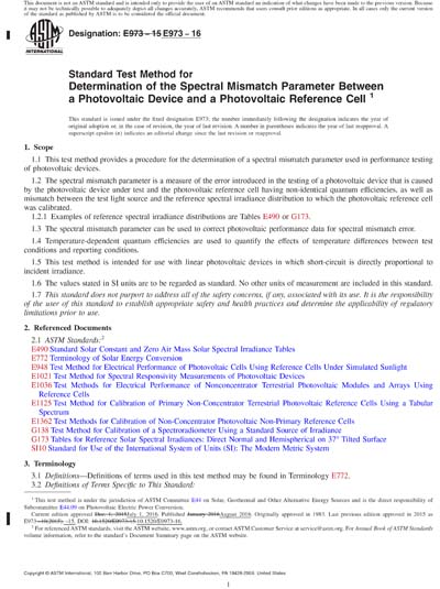 ASTM E973-16 Red - Standard Test Method for Determination of the ...