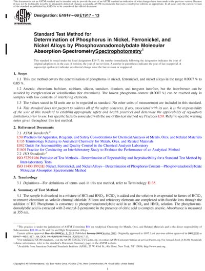 ASTM E1917-13 Red - Standard Test Method for Determination of ...