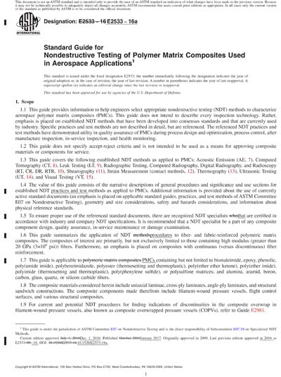 ASTM E2533-16a Red - Standard Guide for Nondestructive Testing of ...