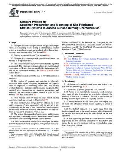 ASTM E2573-17 - Standard Practice for Specimen Preparation and Mounting ...