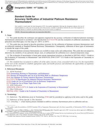 ASTM E2593-12 Red - Standard Guide for Accuracy Verification of ...