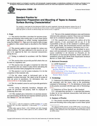 ASTM E2688-18 - Standard Practice for Specimen Preparation and Mounting ...
