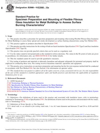 ASTM E2988-15a Red - Standard Practice for Specimen Preparation and ...