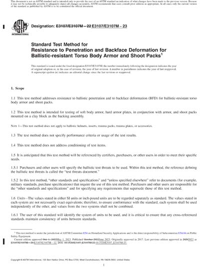 ASTM E3107/E3107M-23 Red - Standard Test Method for Resistance to ...