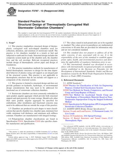 ASTM F2787-13(2025) - Standard Practice for Structural Design of ...