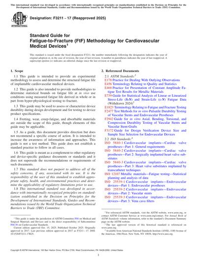 ASTM F3211-17(2025) - Standard Guide for Fatigue-to-Fracture (FtF ...