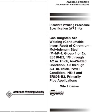 AWS B2.1-4-220-1999-site - AWS B2.1-4-220 STANDARD WELDING PROCEDURE ...