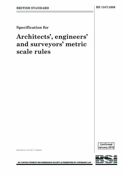 BS 1347:1986 - Specification for architects', engineers' and surveyors ...