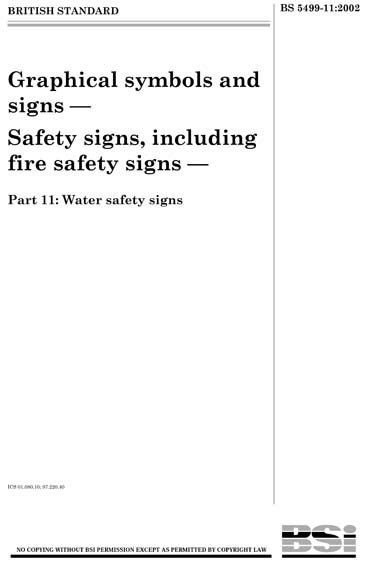 BS 5499-11:2002 - Graphical symbols and signs. Safety signs, including ...