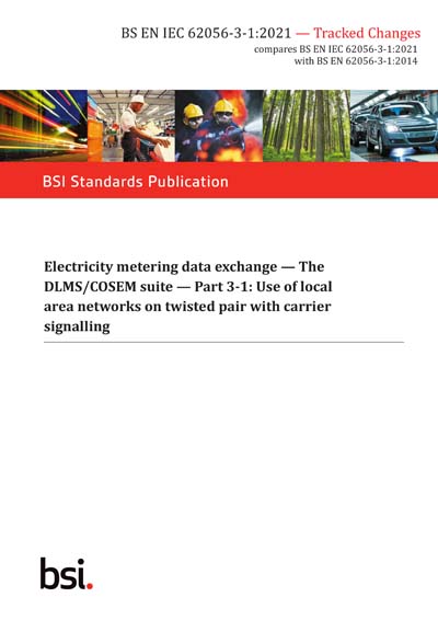 BS EN IEC 62056-3-1:2021 - TC - Tracked Changes. Electricity metering ...