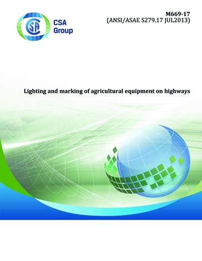 CSA M669-2017 - M669-17 - Lighting and marking of agricultural ...