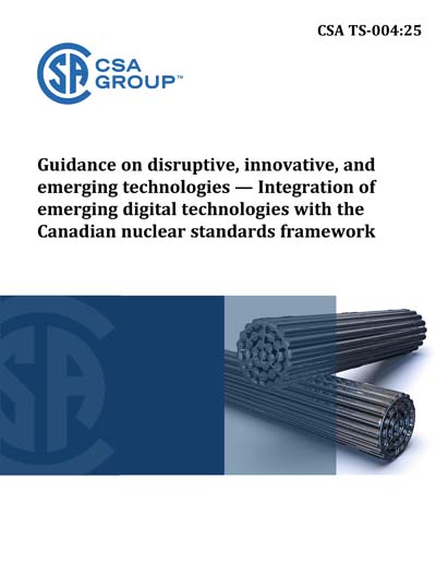 CSA TS-004-2025 - Guidance on disruptive, innovative, and emerging ...