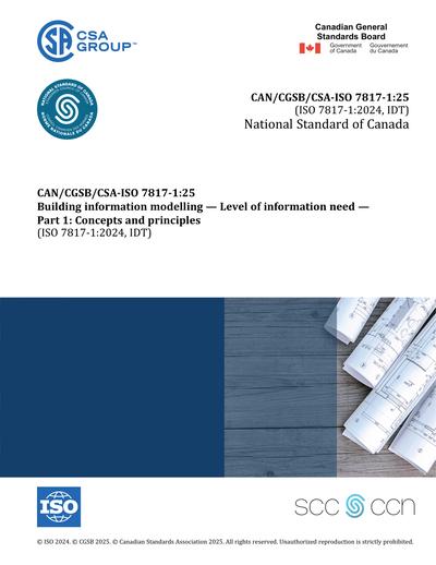 CSA CAN/CGSB/CSA-ISO 7817-1-2025 - Building information modelling ...