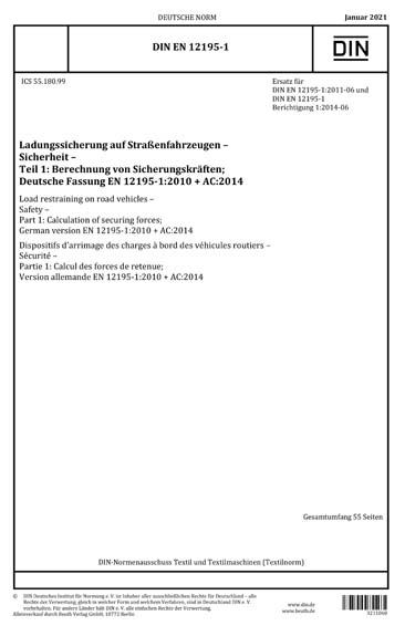 DIN EN 12195-1:2021 DE - Ladungssicherung auf Straßenfahrzeugen ...