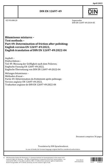 DIN EN 12697-49:2022 - Bituminous mixtures - Test methods - Part 49 ...