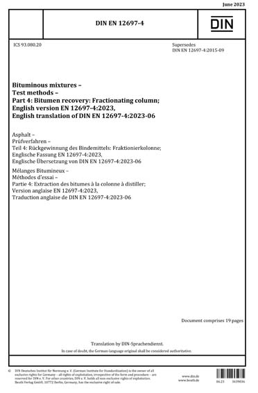 DIN EN 12697-4:2023 - Bituminous mixtures - Test methods - Part 4 ...