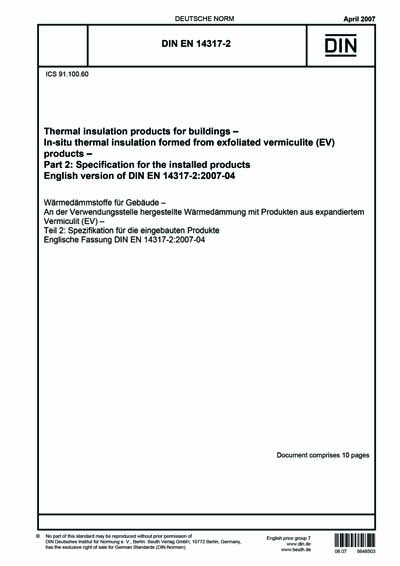 DIN EN 14317-2:2007 - Thermal insulation products for buildings - In ...