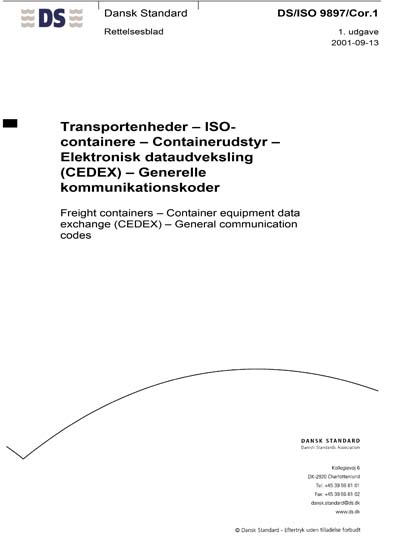 DS/ISO 9897/Cor.1:2001 - Freight containers - Container equipment data ...
