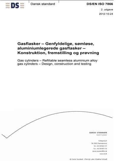 DS/EN ISO 7866:2012 - Gas cylinders - Refillable seamless aluminium ...